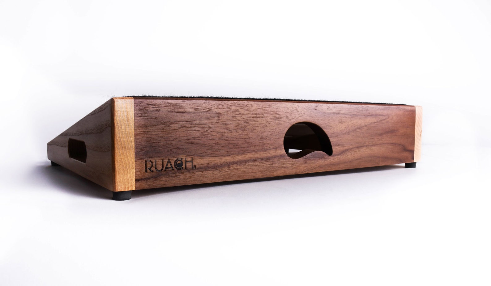 Ruach Kashmir Handmade Hardwood Pedal Board Pedalboard for Guitar ...