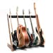 Ruach GR-2 Customisable 5 Way Wooden Guitar Rack and Holder for Guitars ...