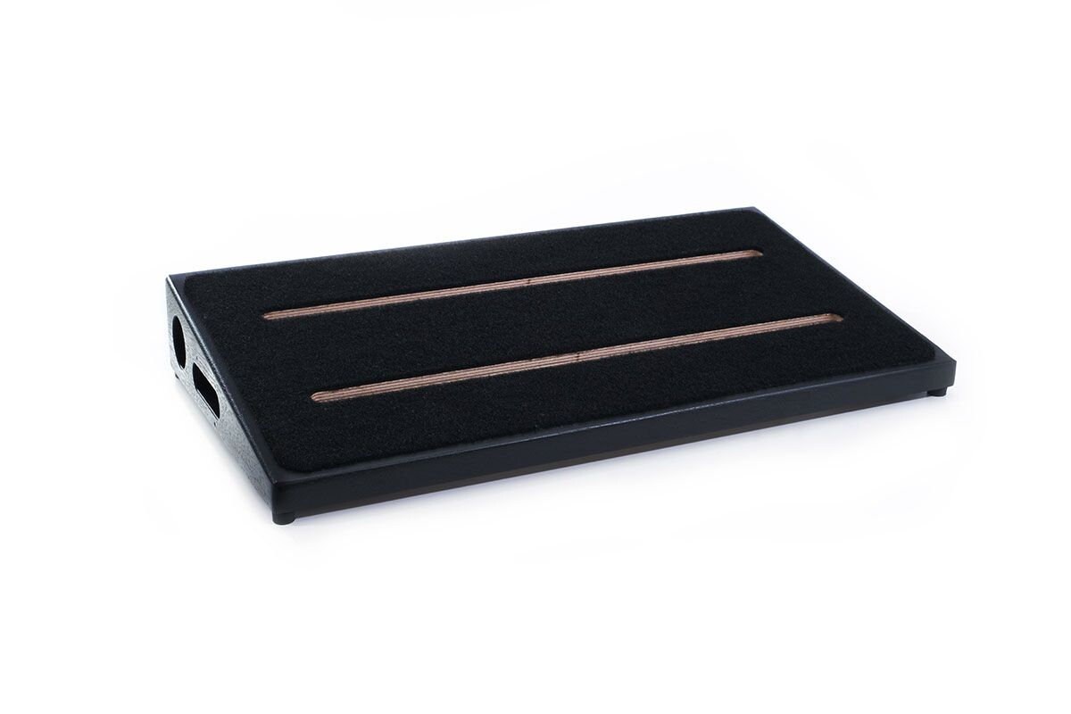 Ruach Midnight (black) Handmade Hardwood Pedal Board Pedalboard for ...