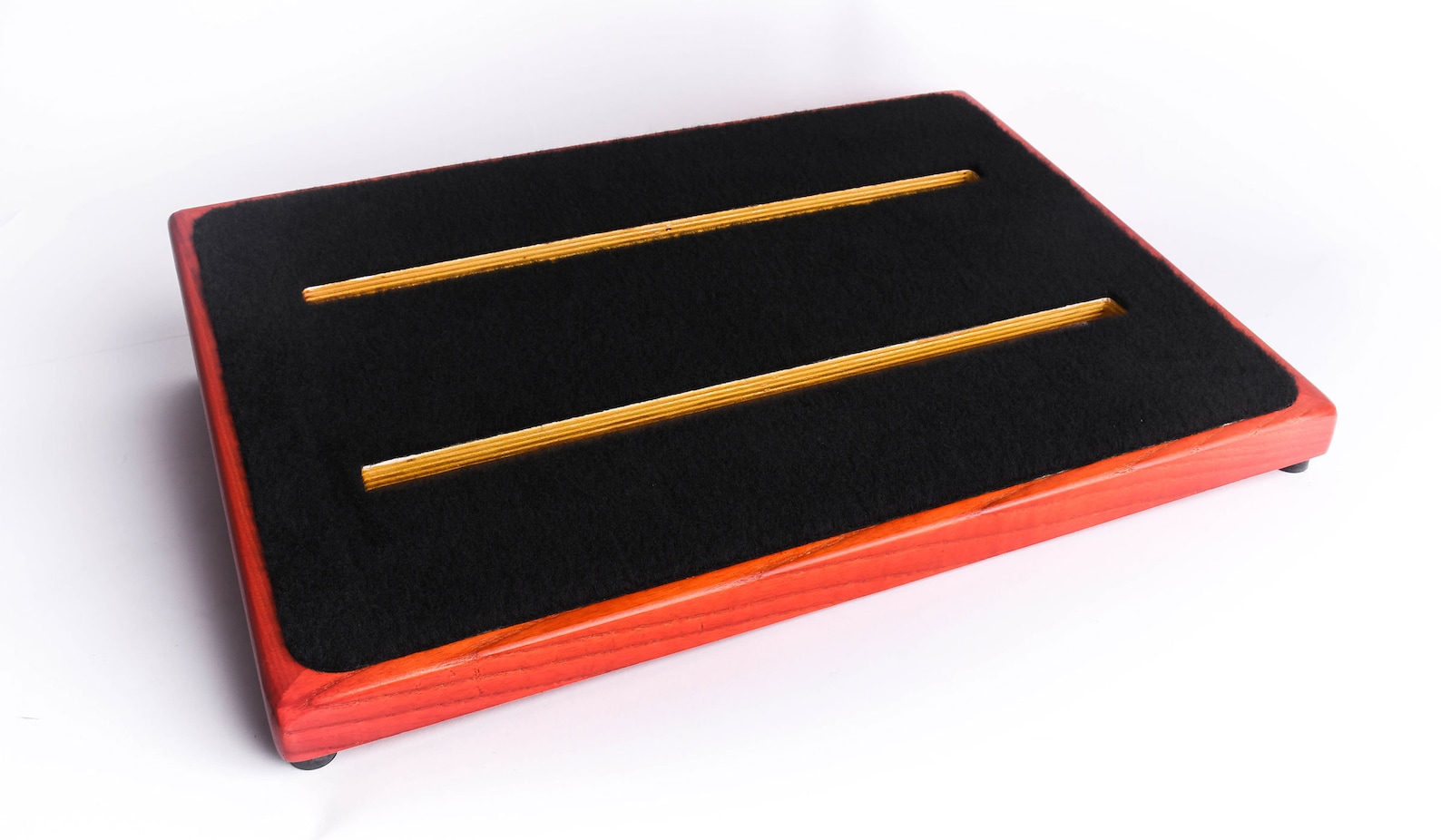 Ruach Carnaby St Handmade Hardwood Pedal Board Pedalboard for Guitar ...