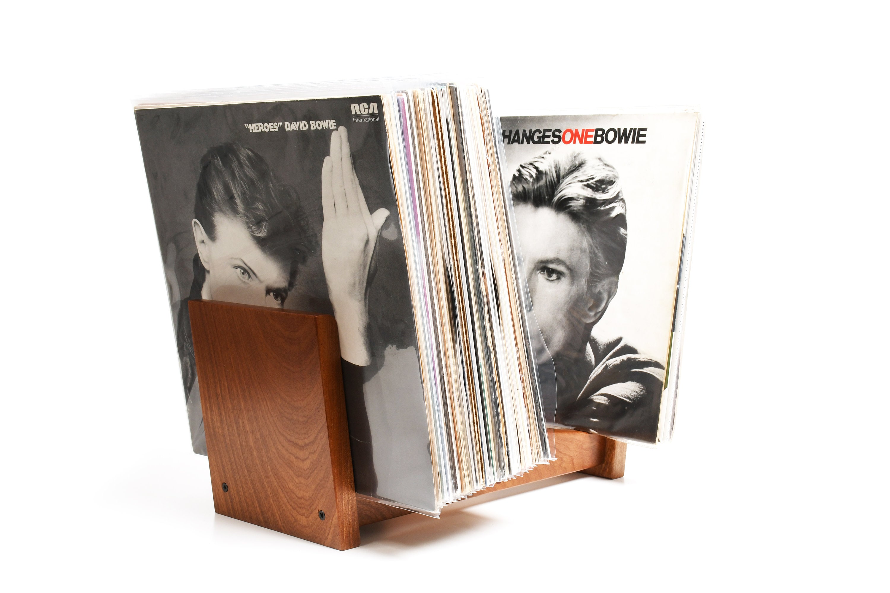 Ruach Vinyl Holder and Display for Records Wooden Natural | Etsy