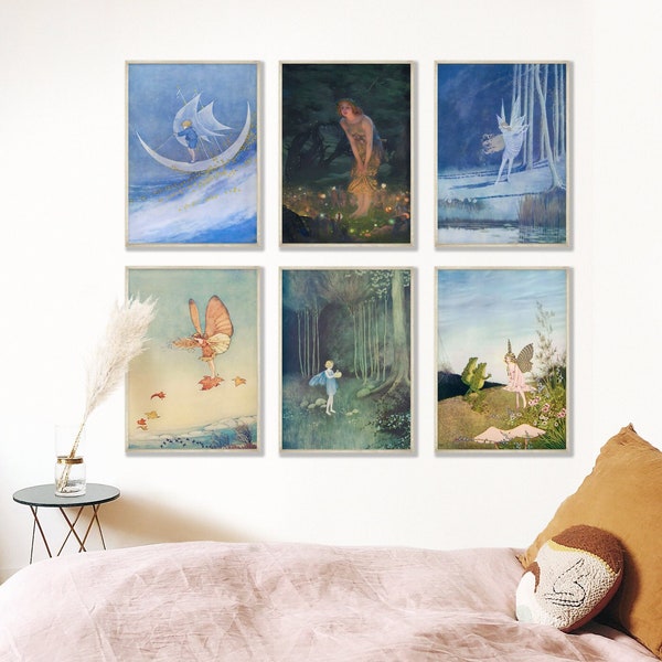 Nackte fee poster - Etsy.de