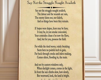 famous poems about struggle