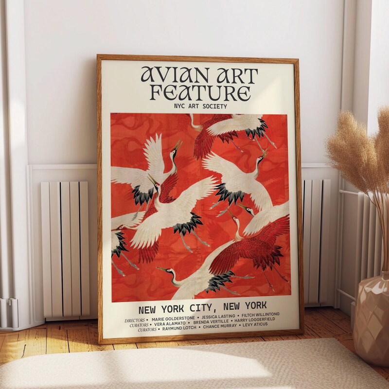 Bird Art Poster - Etsy