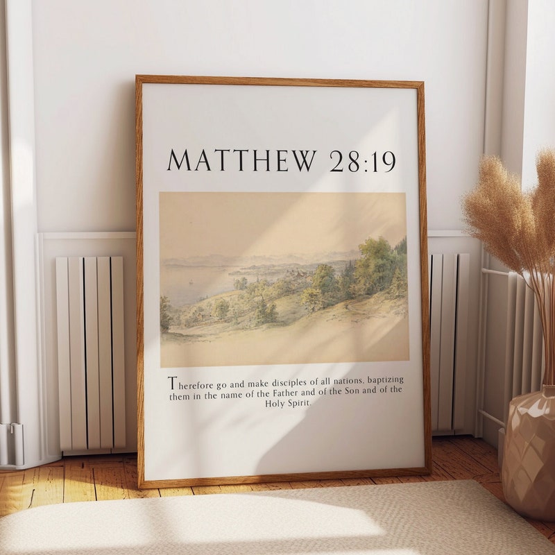 Matthew 28 19 - Etsy