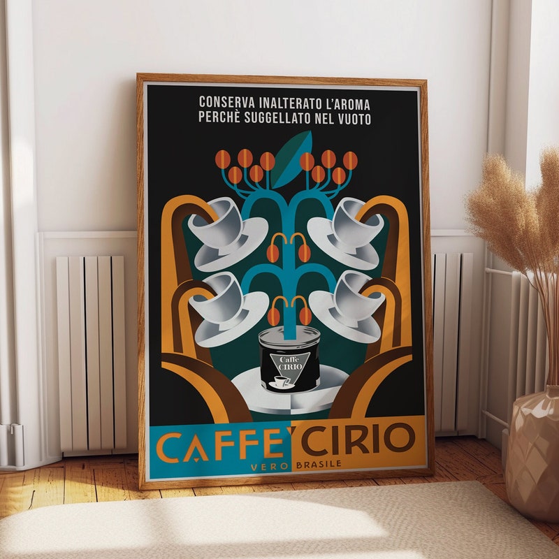 Cafe Poster - Etsy