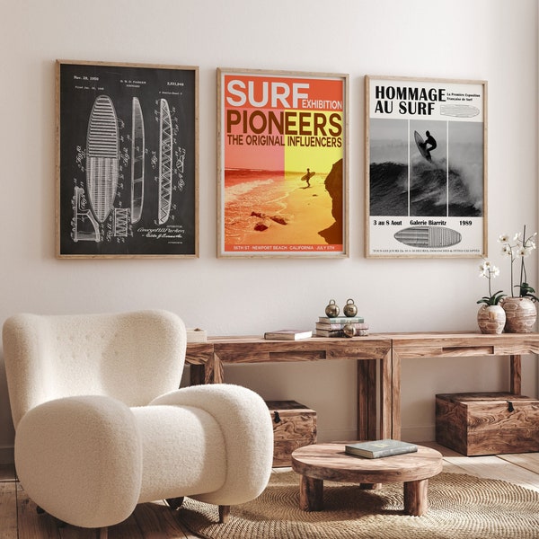 Surf Poster - Etsy