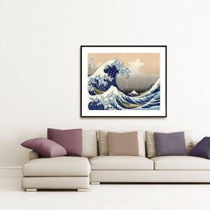 The Great Wave off Kanagawa by Hokusai Great Wave Art Great Wave Poster ...