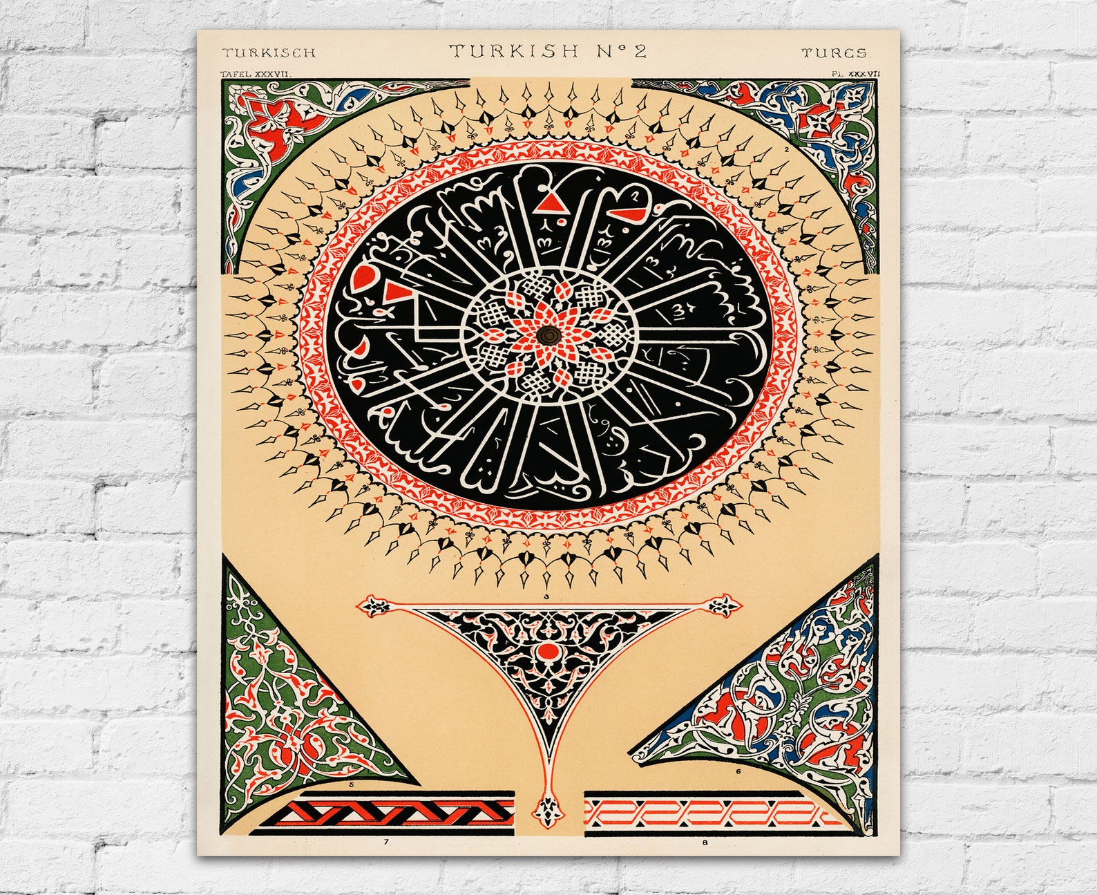 Turkish Graphic Design Poster Turkish Print Turkey Poster - Etsy