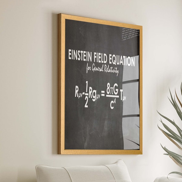 Physics Equation Poster - Etsy