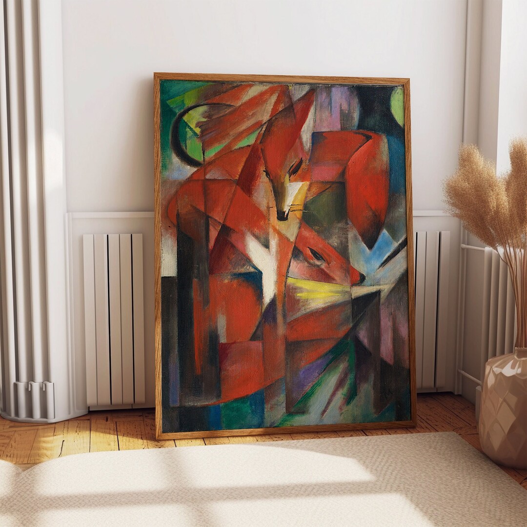La volpe di Franz Marc 1913 Pittura espressionista Espressionismo Arte ...