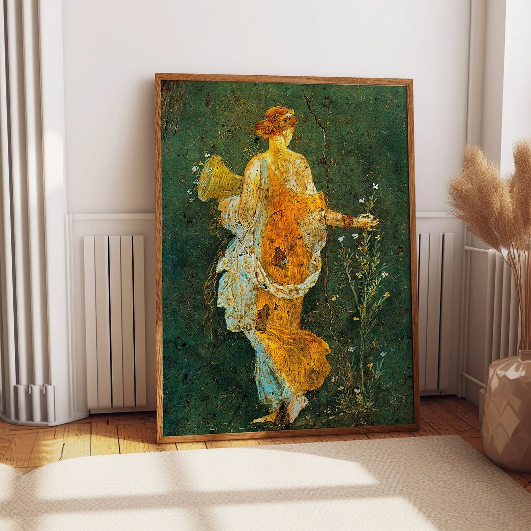 Flora, Goddess of Spring Poster Ancient Roman Art Print Vintage ...