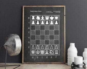 Chess Wall Decor | Etsy