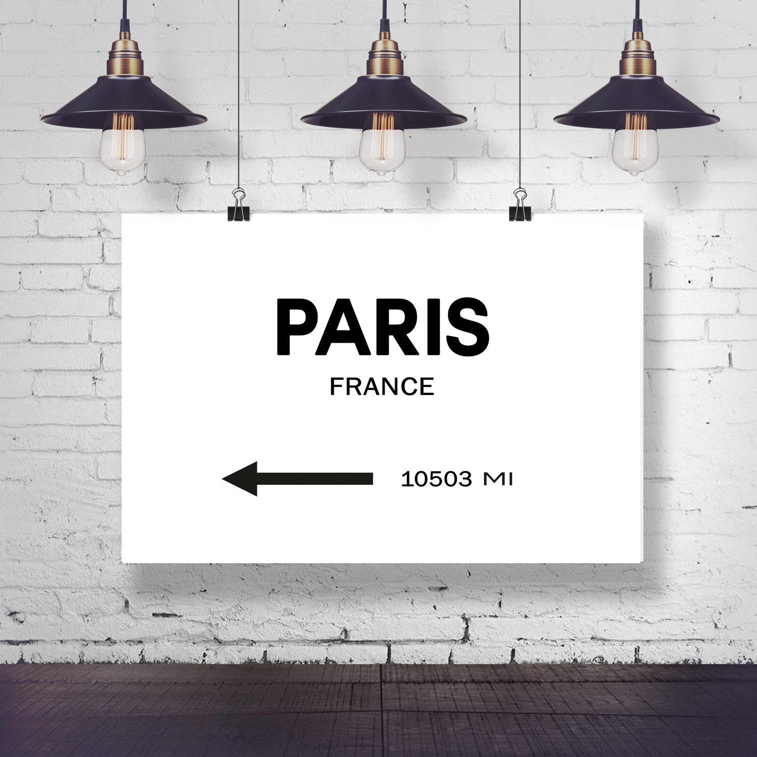 Paris City Sign Paris Print Wall Art Eiffel Tower Sign Paris | Etsy