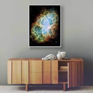 Nebula Posters Set of 4 Hubble Telescope Nebula Space Prints Andromeda ...