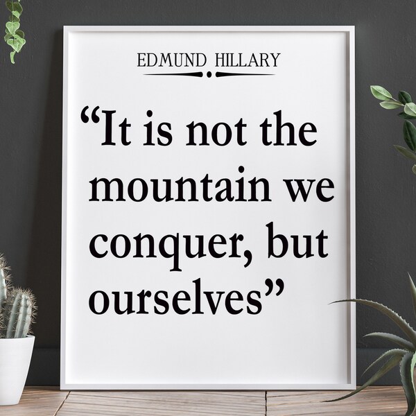Conquer Quote - Etsy