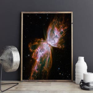 Nebula Posters Set of 4 Hubble Telescope Nebula Space Prints Andromeda ...