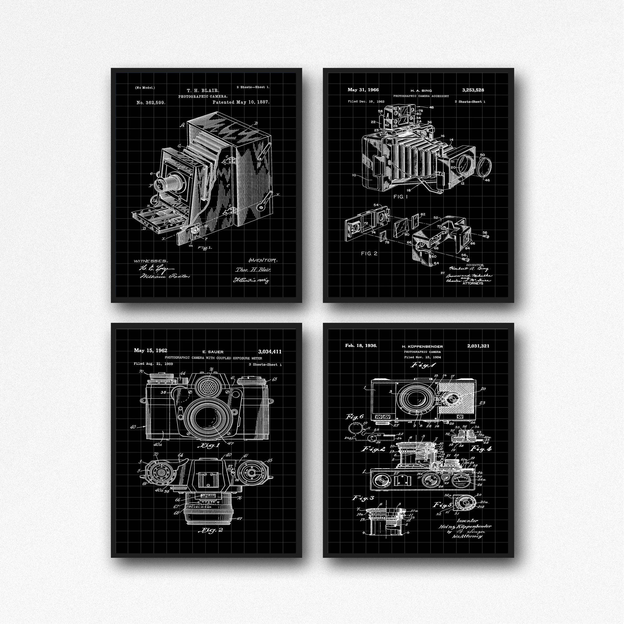 Camera Posters Camera Patents Posters Camera Decor Photography Decor ...