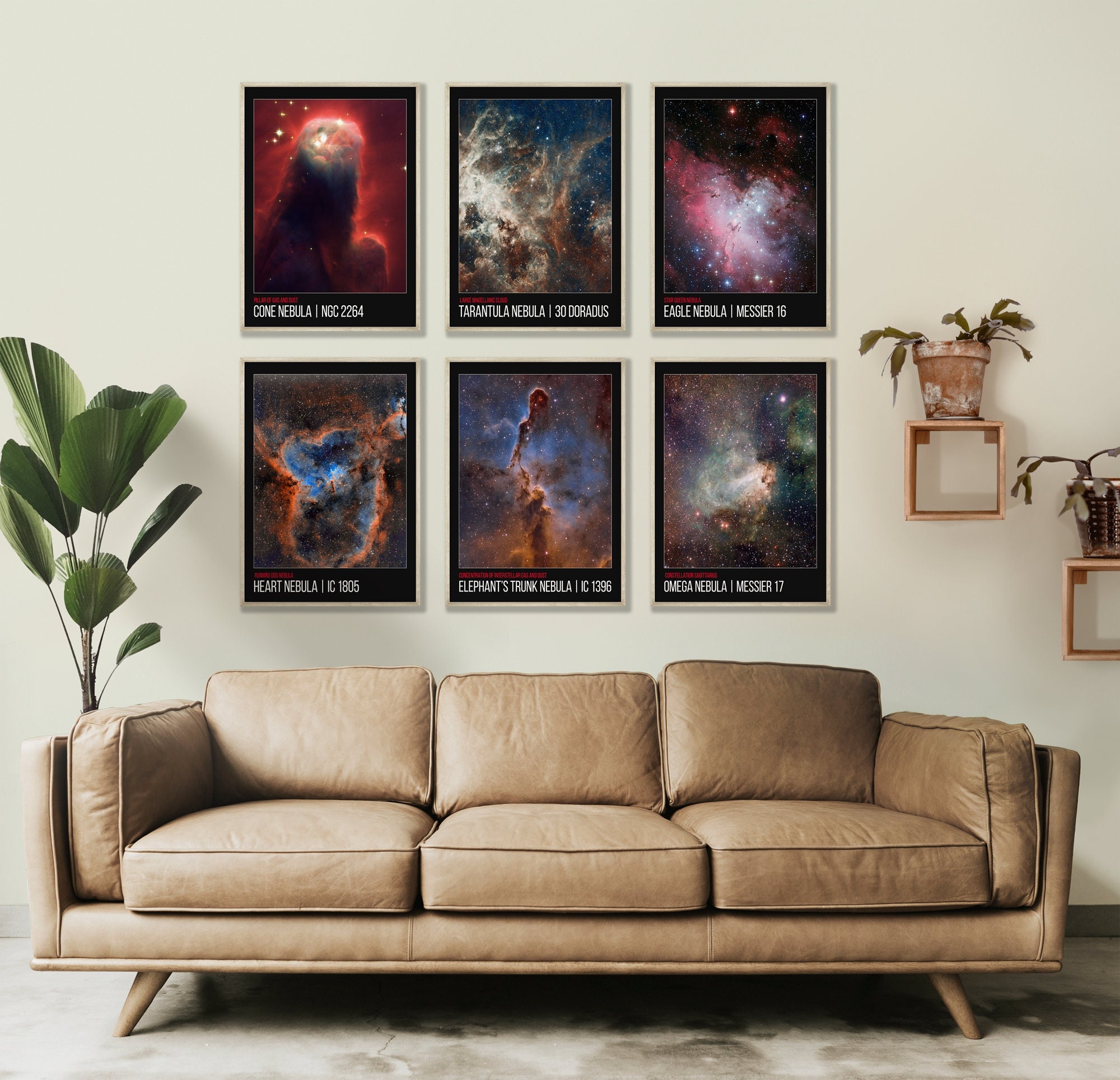 Nebula In Room Walls