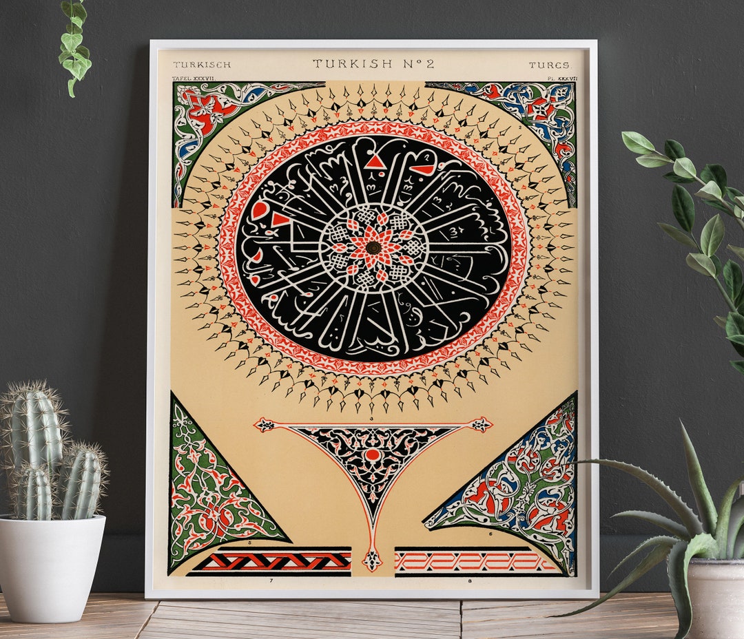 Turkish Delight: Vibrant Turkish Graphic Design Poster With - Etsy
