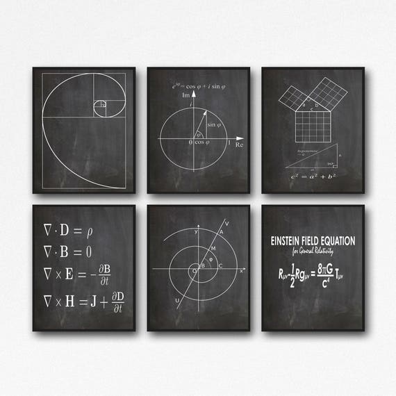 Math Equations Art
