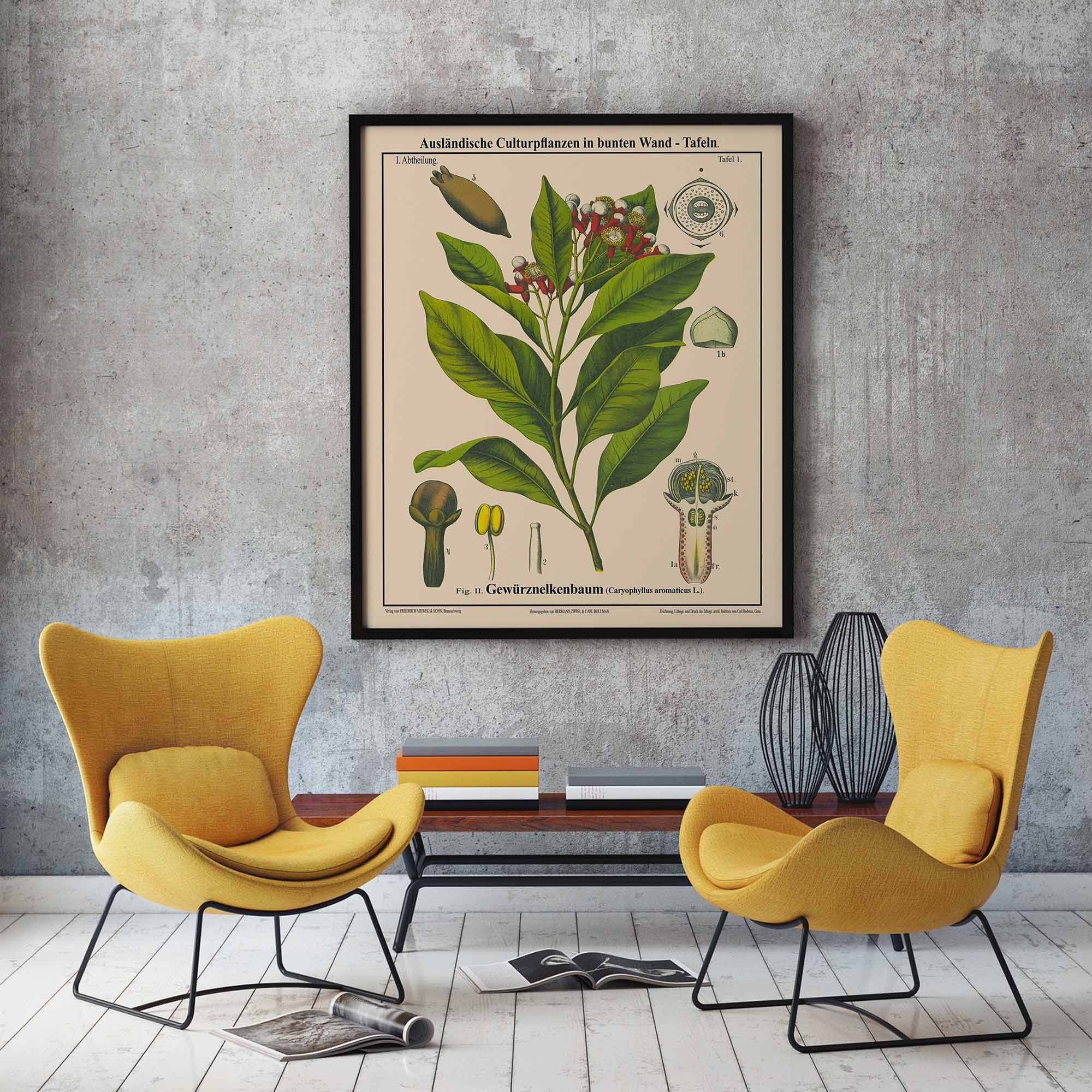 Cloves Botanical Art Print Cloves Spices Indonesian Cuisine | Etsy