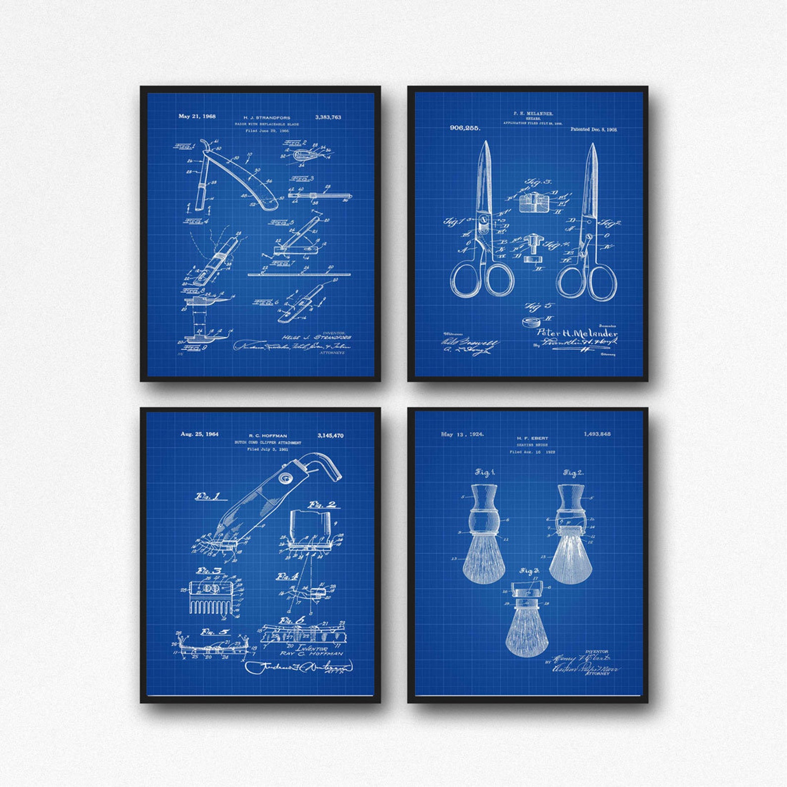 Barber Posters Barber Shop Wall Art Barber Gift for Barber | Etsy