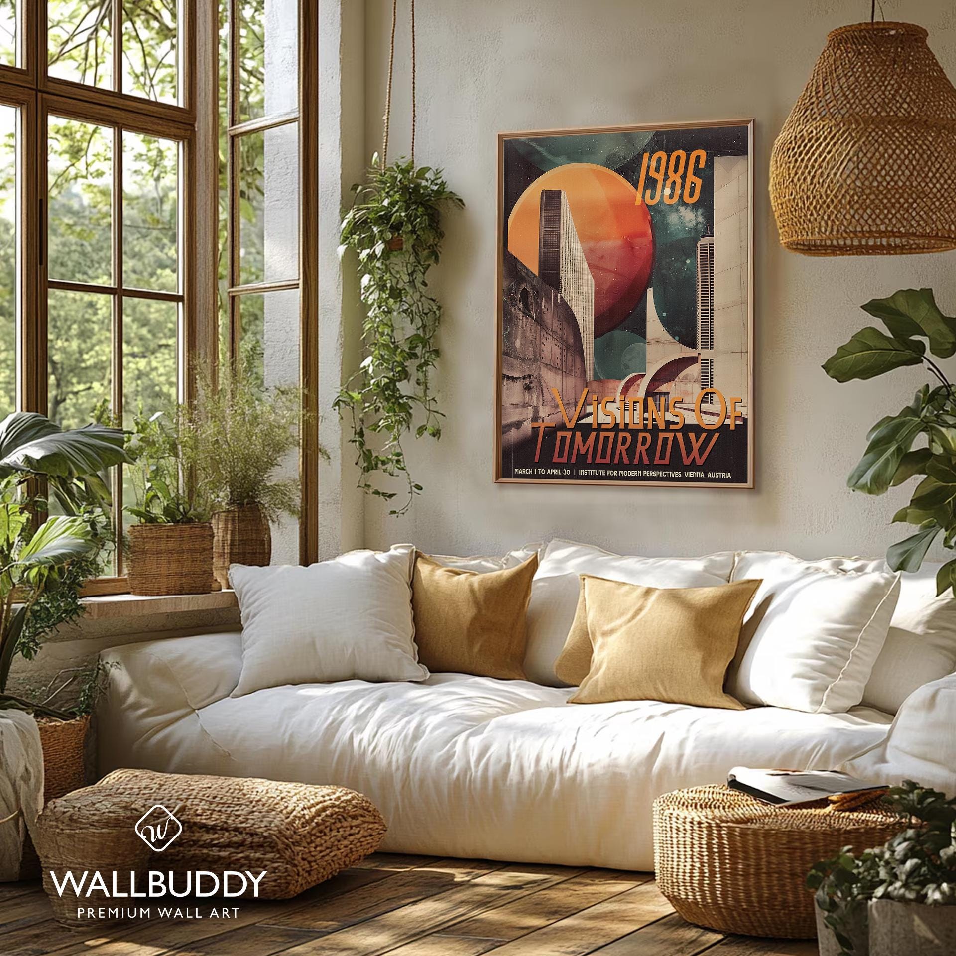 Retro-futuristic Space Age Print: Vienna Avant-garde Art - Etsy