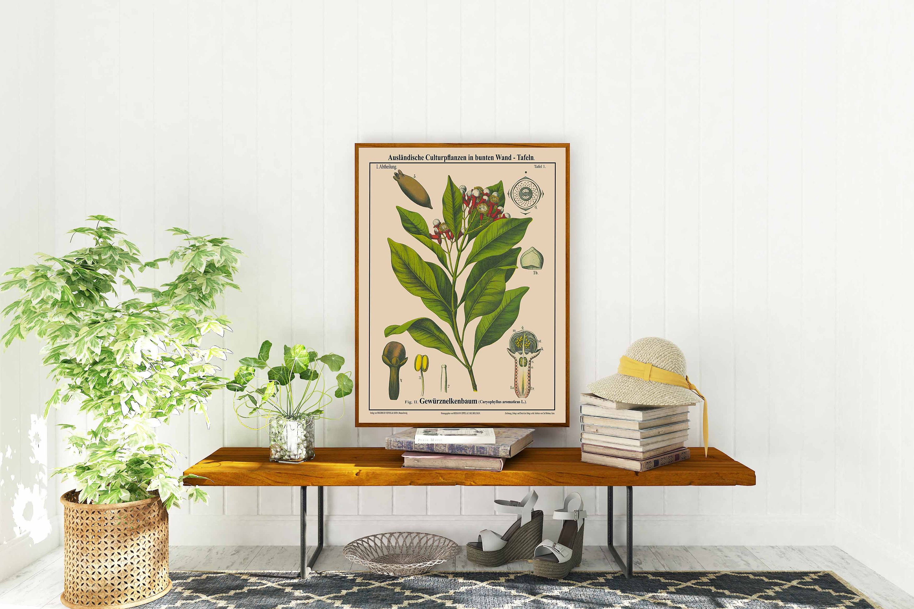 Cloves Botanical Art Print Cloves Spices Indonesian Cuisine | Etsy