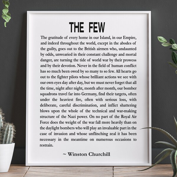Winston Churchill - Etsy