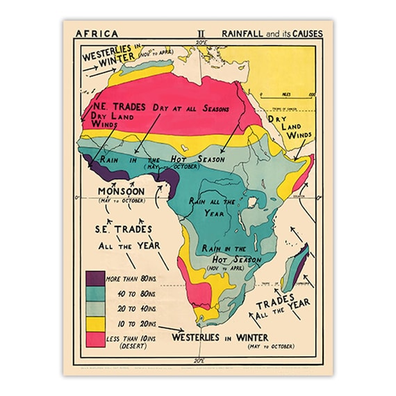 Climate Africa Map