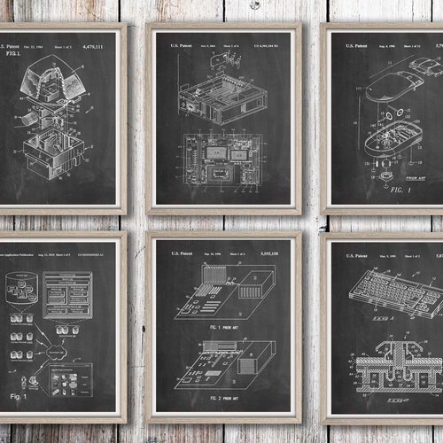 ENIAC First Programmable Computer Patent Print Art 1947 - Etsy