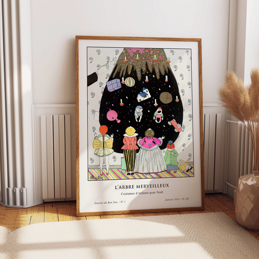 Chic French Fashion Poster: Vintage Print for Retro Fashion Enthusiasts ...