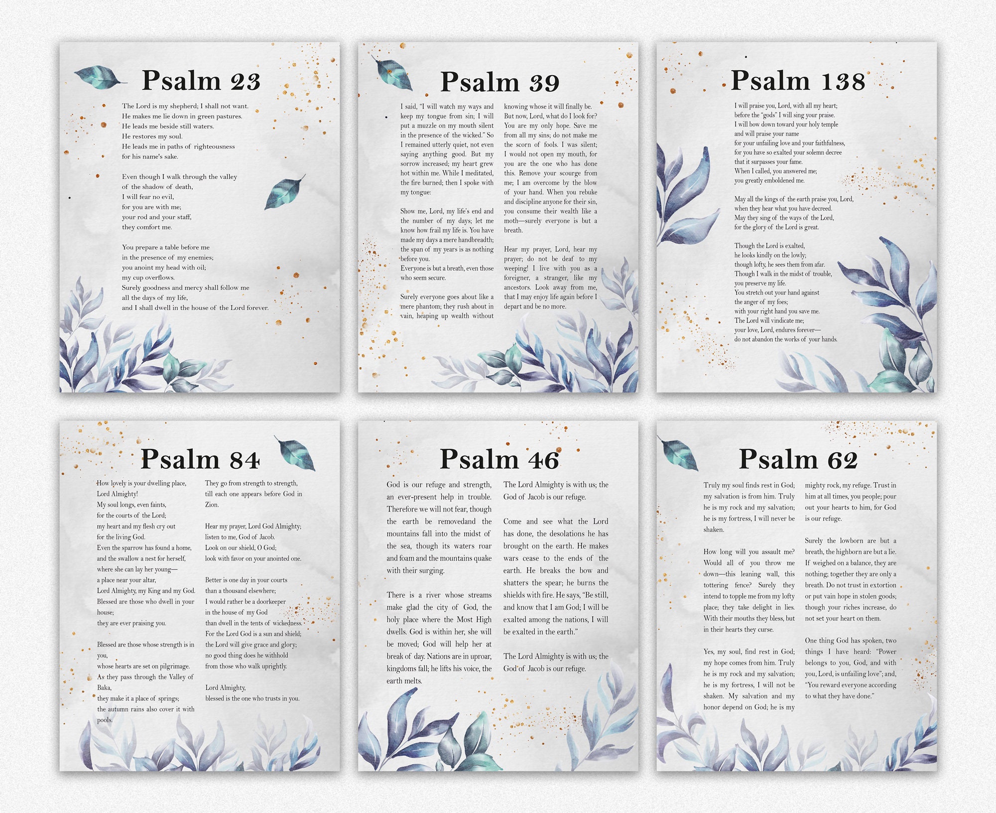 Psalms 23 Bible Verses