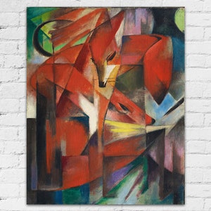 The Fox by Franz Marc 1913 Expressionist Painting Expressionism Art Fox ...
