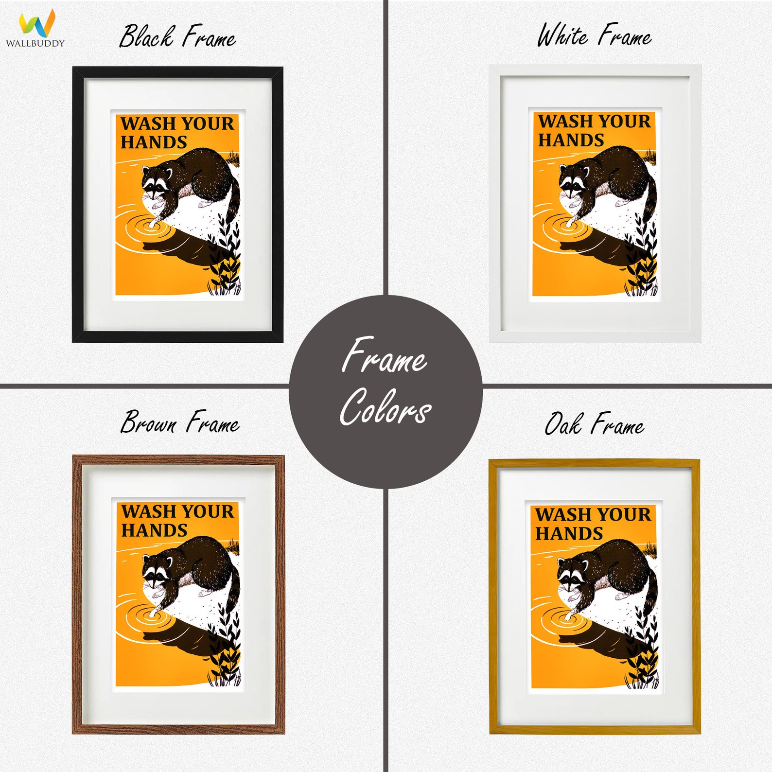 Wash Your Hands Poster Bathroom Poster Bathroom Sink Print - Etsy