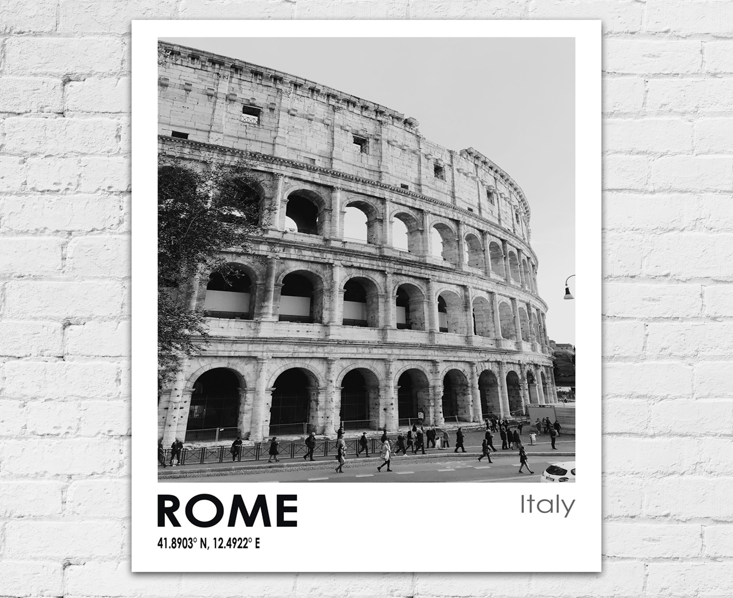 Rome Travel Poster Rome Photo Print Rome Travel Art | Etsy