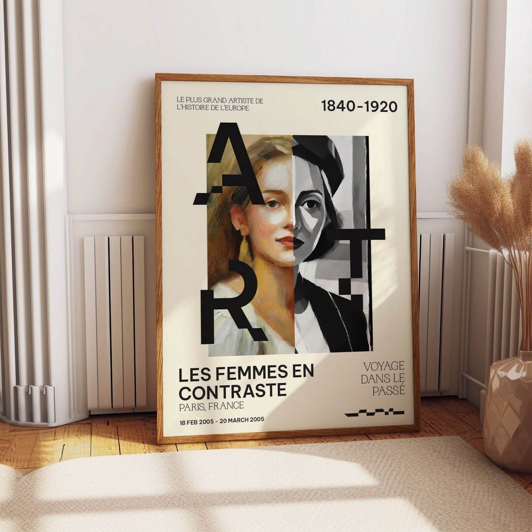 Women Artists Exhibition Poster Female Artists Paris France Exhibition ...