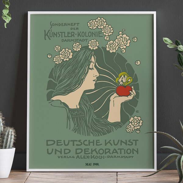 Vintage Style Print - Etsy