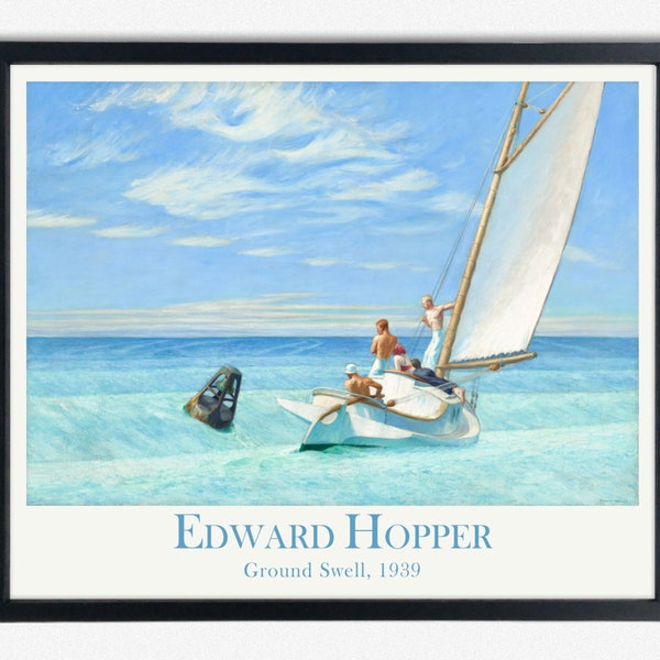Edward Hopper Print - Etsy UK