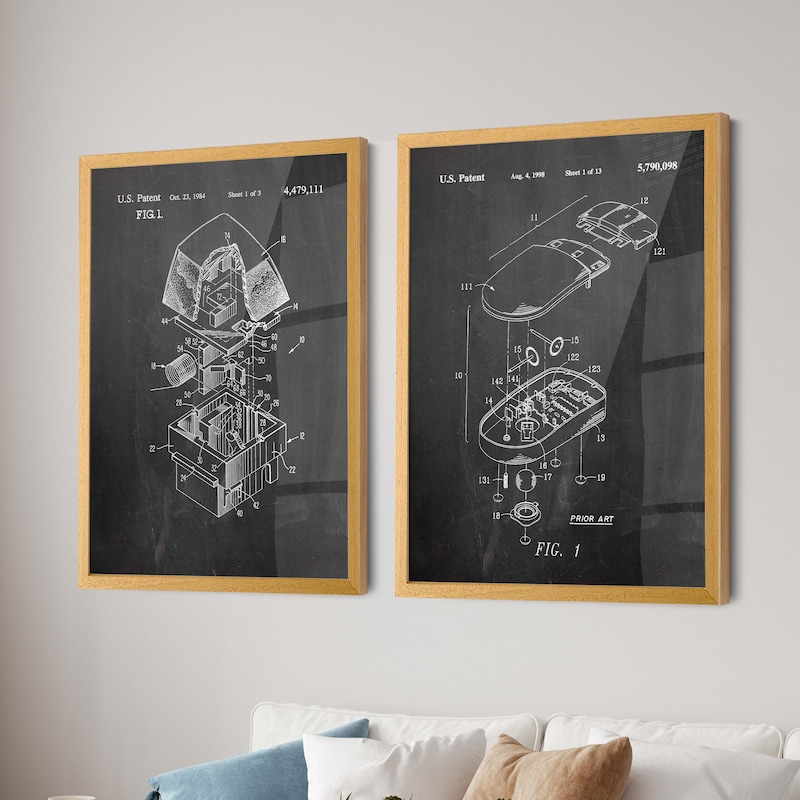 Vintage Blueprint - Etsy