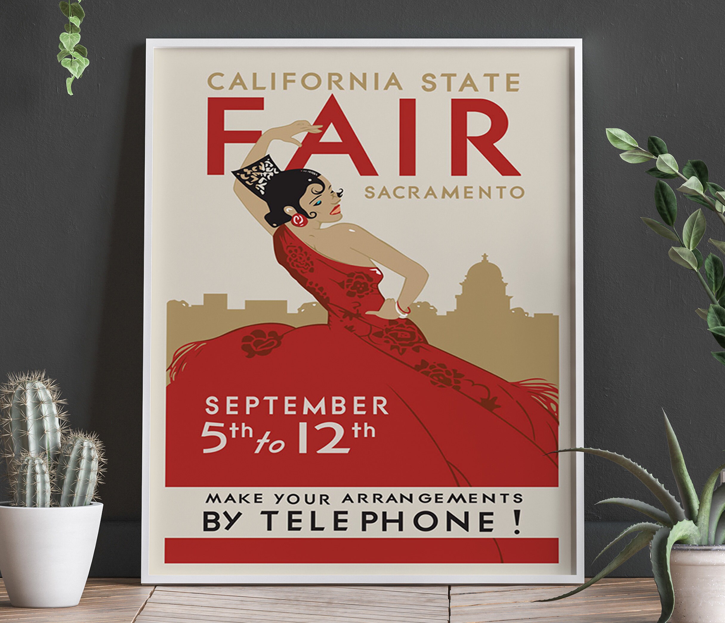 Vintage State Fair Poster
