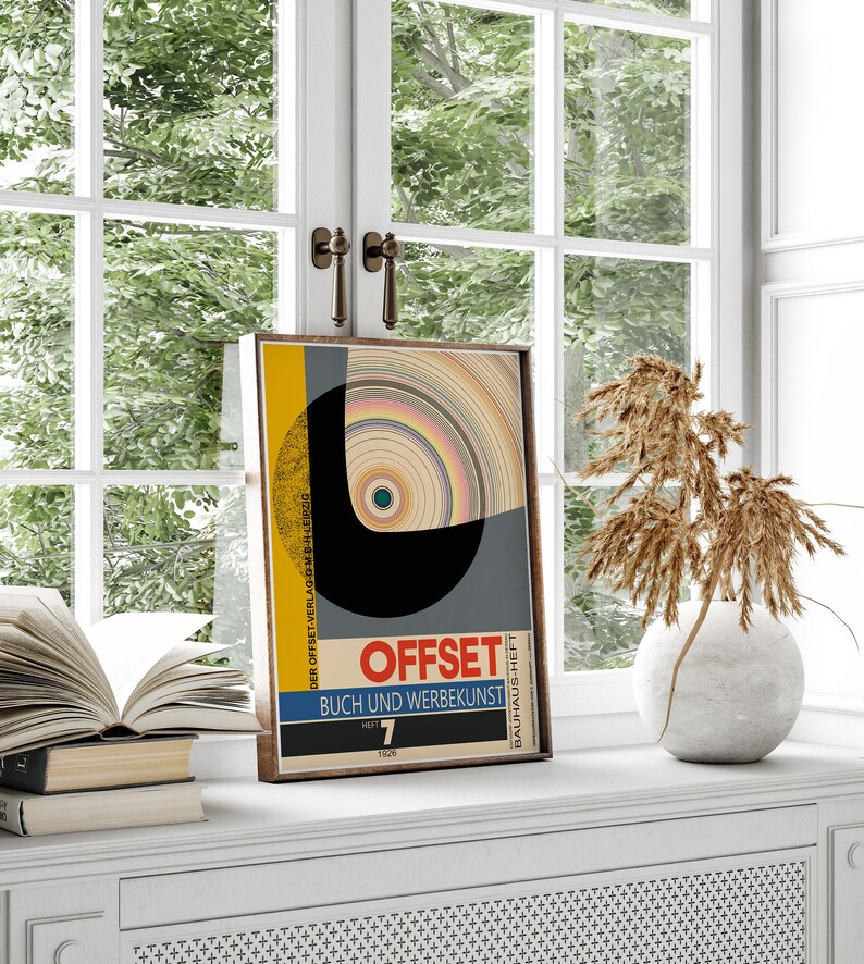 Bauhaus Poster by Joost Schmidt Bauhaus Magazine Cover Art - Etsy