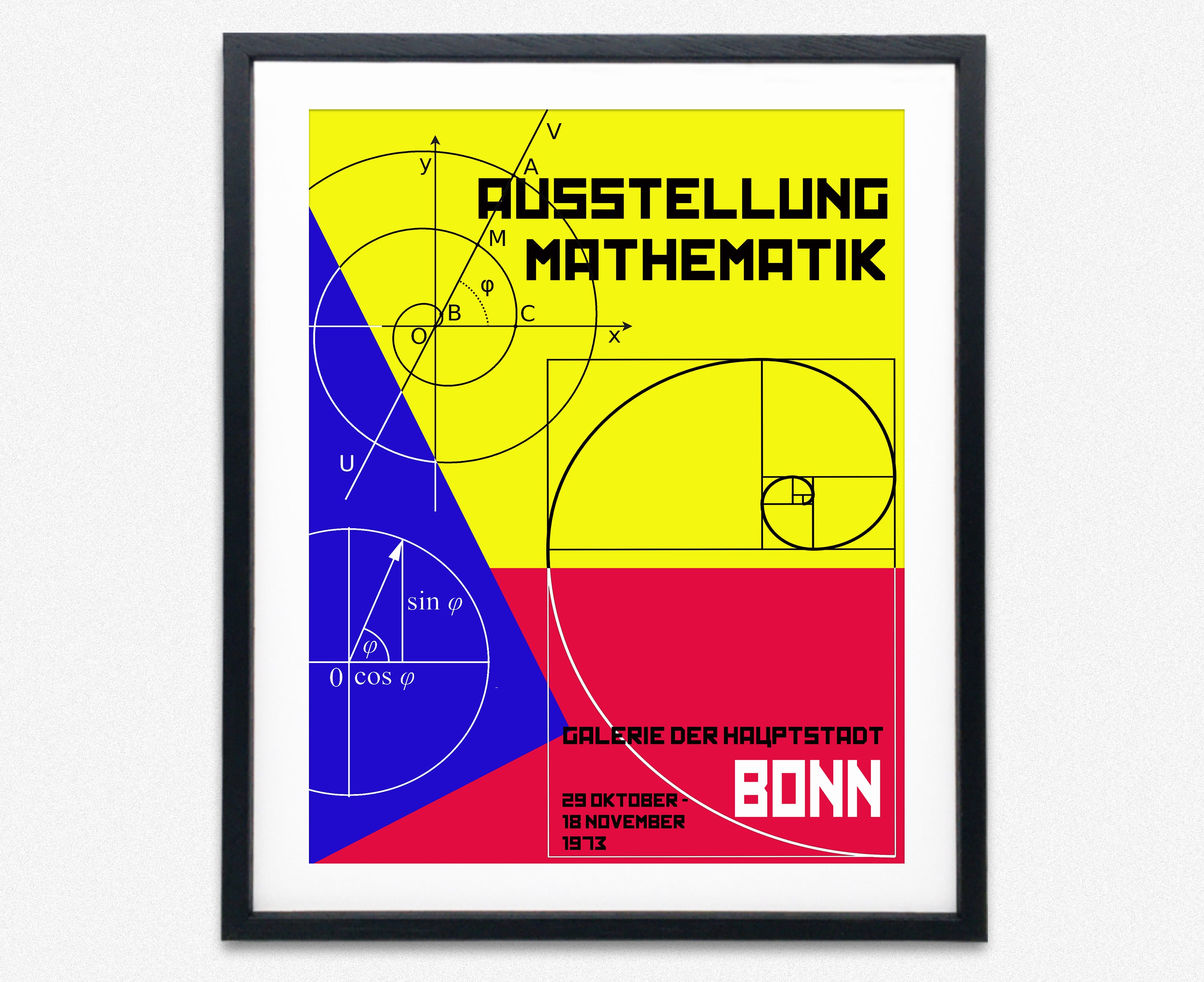 Math Exhibition Poster Math Decor Mathematical Print | Etsy