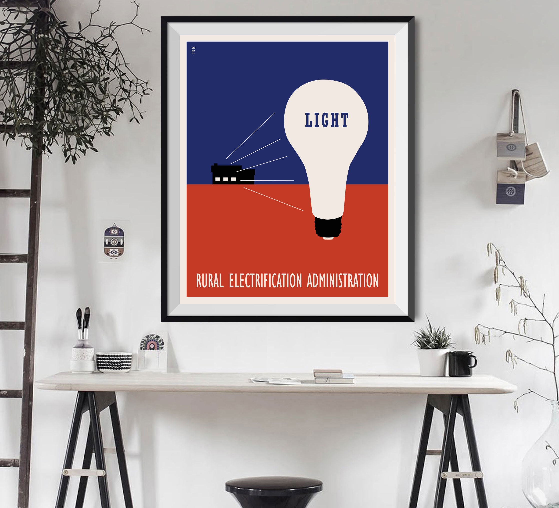 Rural Electrification Administration Poster