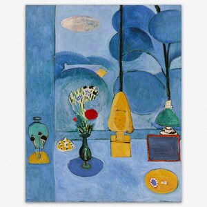 Henri Matisse the Blue Window 1913 - Etsy