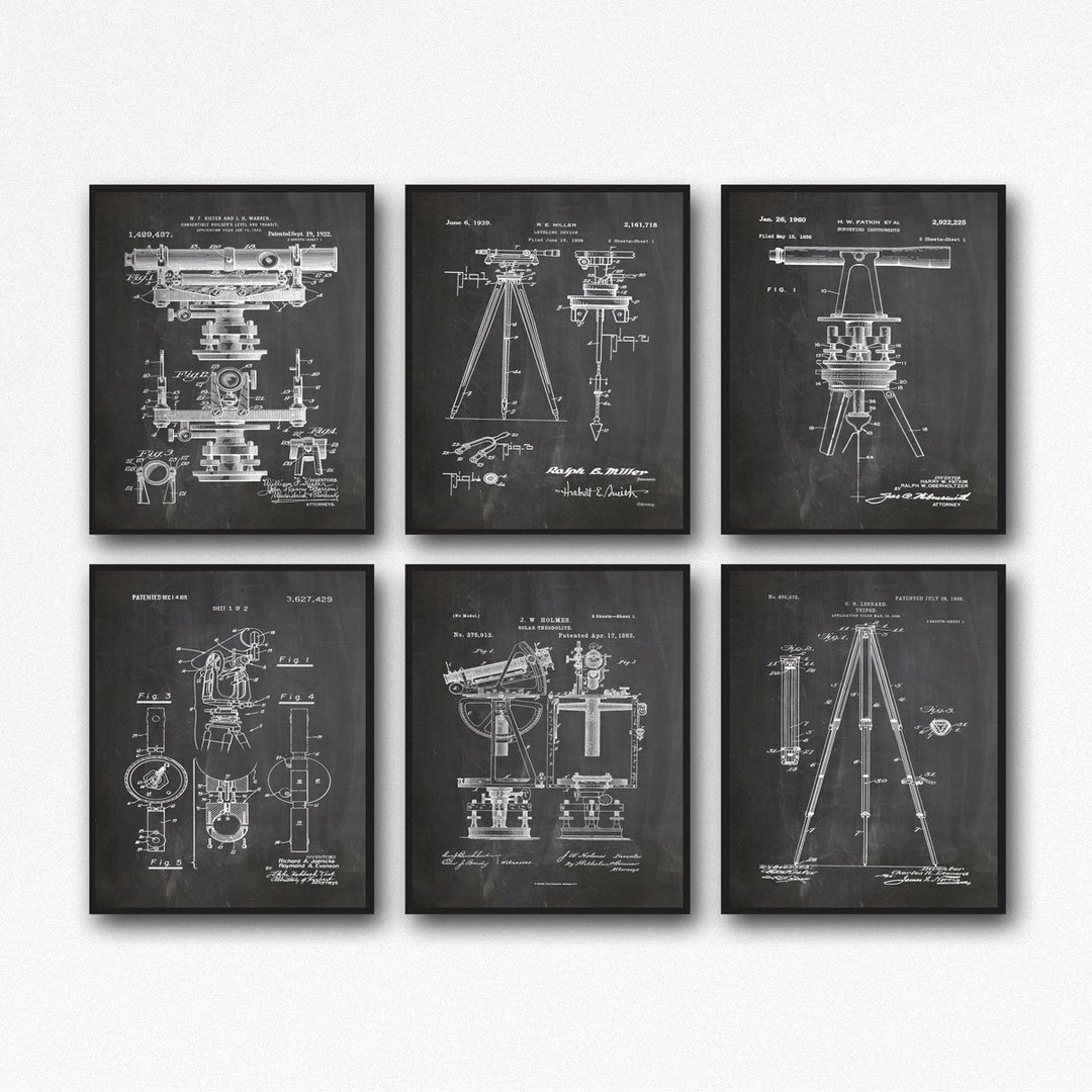 Surveyor Gift Construction Decor Construction Posters Construction ...