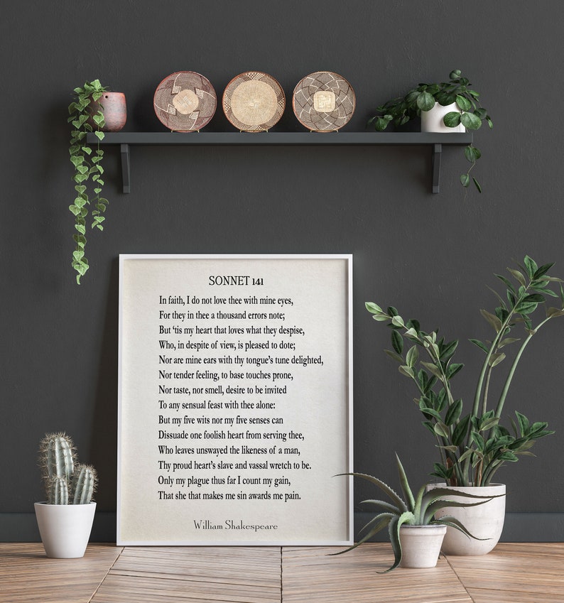 Sonnet 116 by William Shakespeare Poetry Love Poem Love Poetry - Etsy