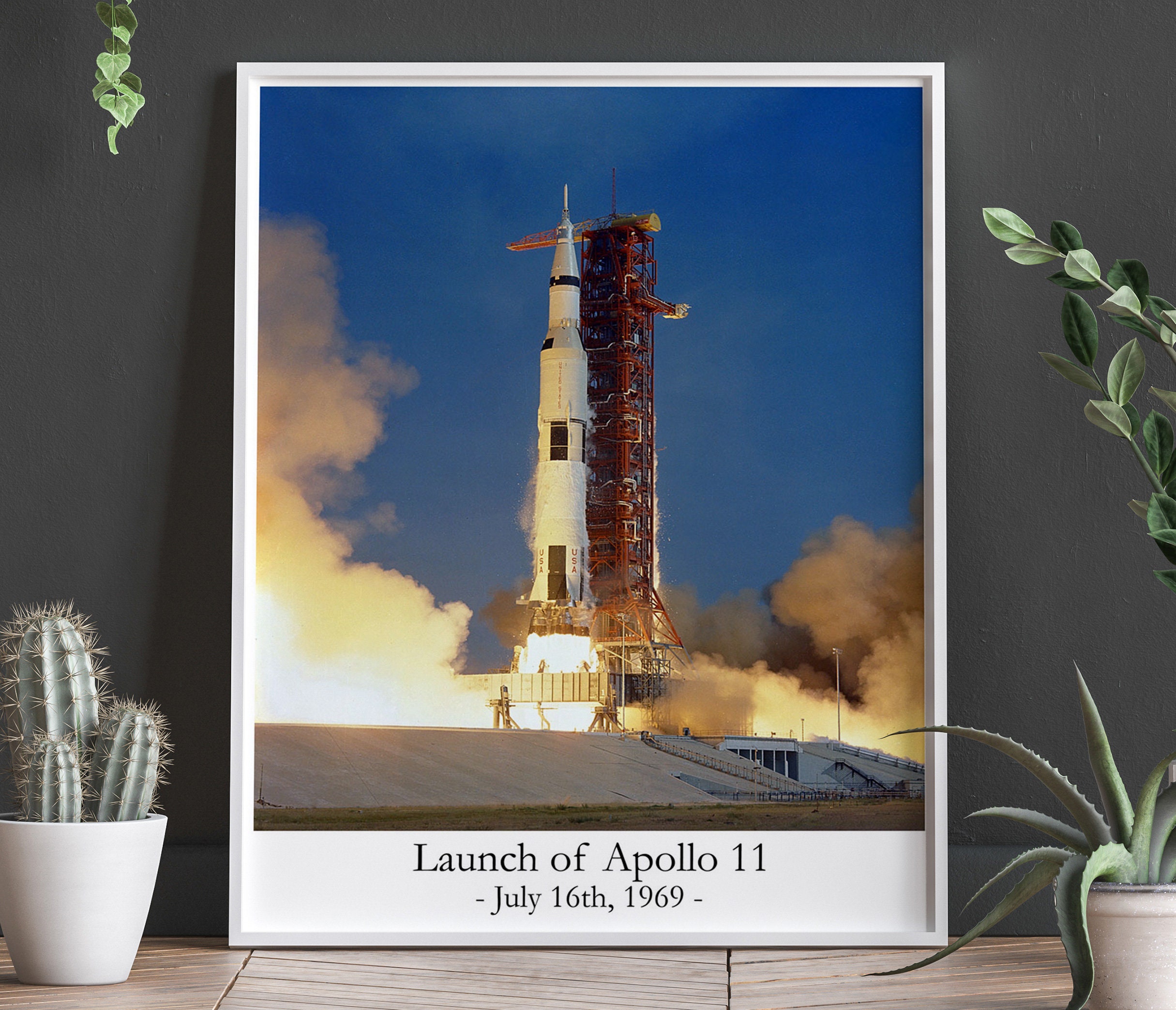 Apollo 11 1969 Rocet Ship