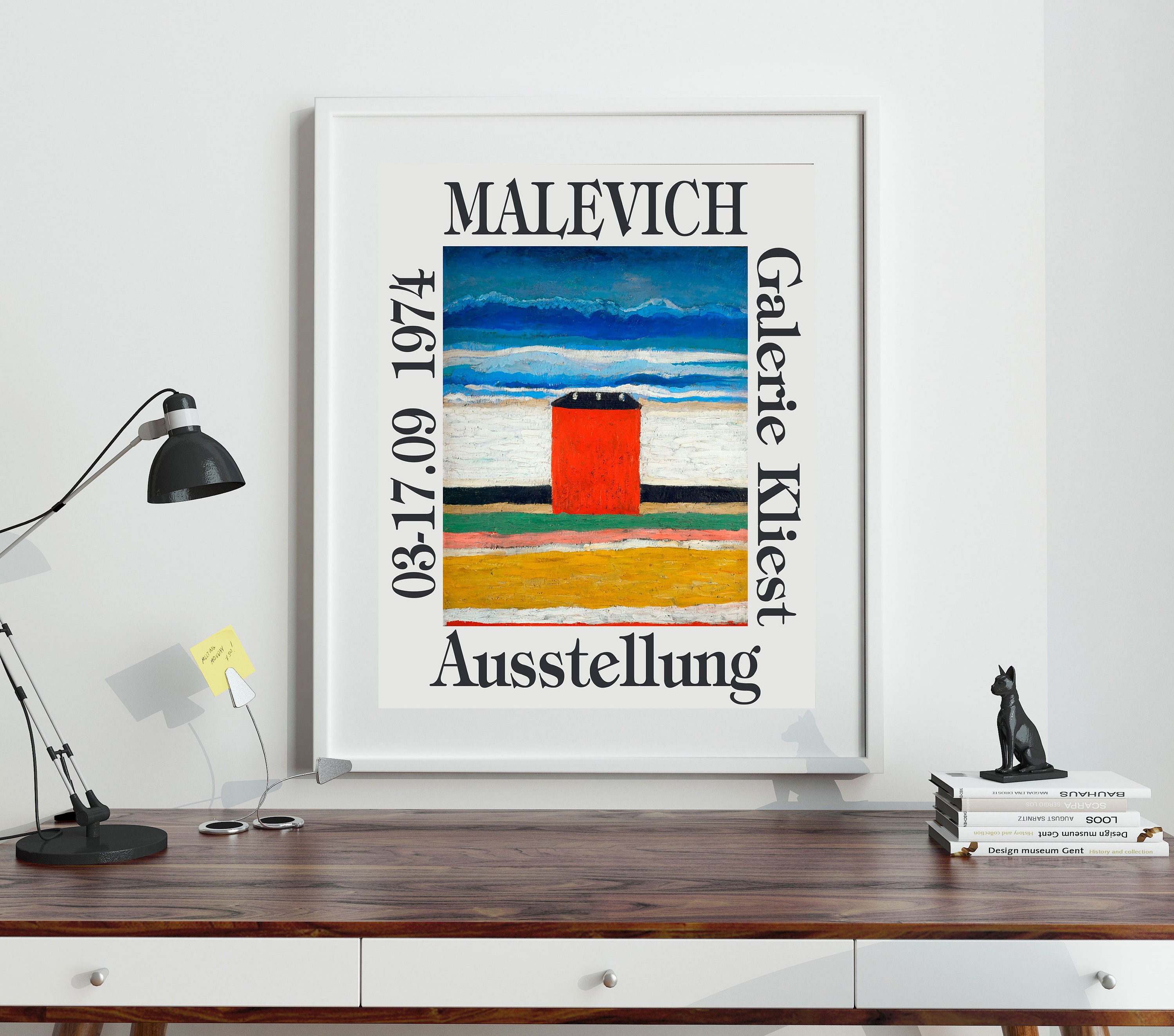 Kazimir Malevich Art Exhibition Poster 1974 Russian - Etsy